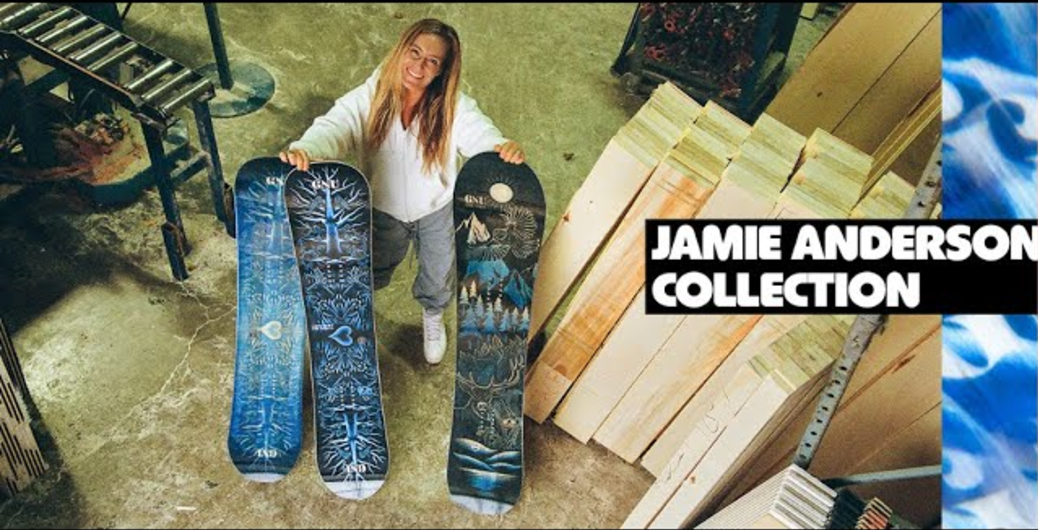 JAMIE ANDERSON COLLECTION | 2024-2025 GNU SNOWBOARDS – Slush Magazine