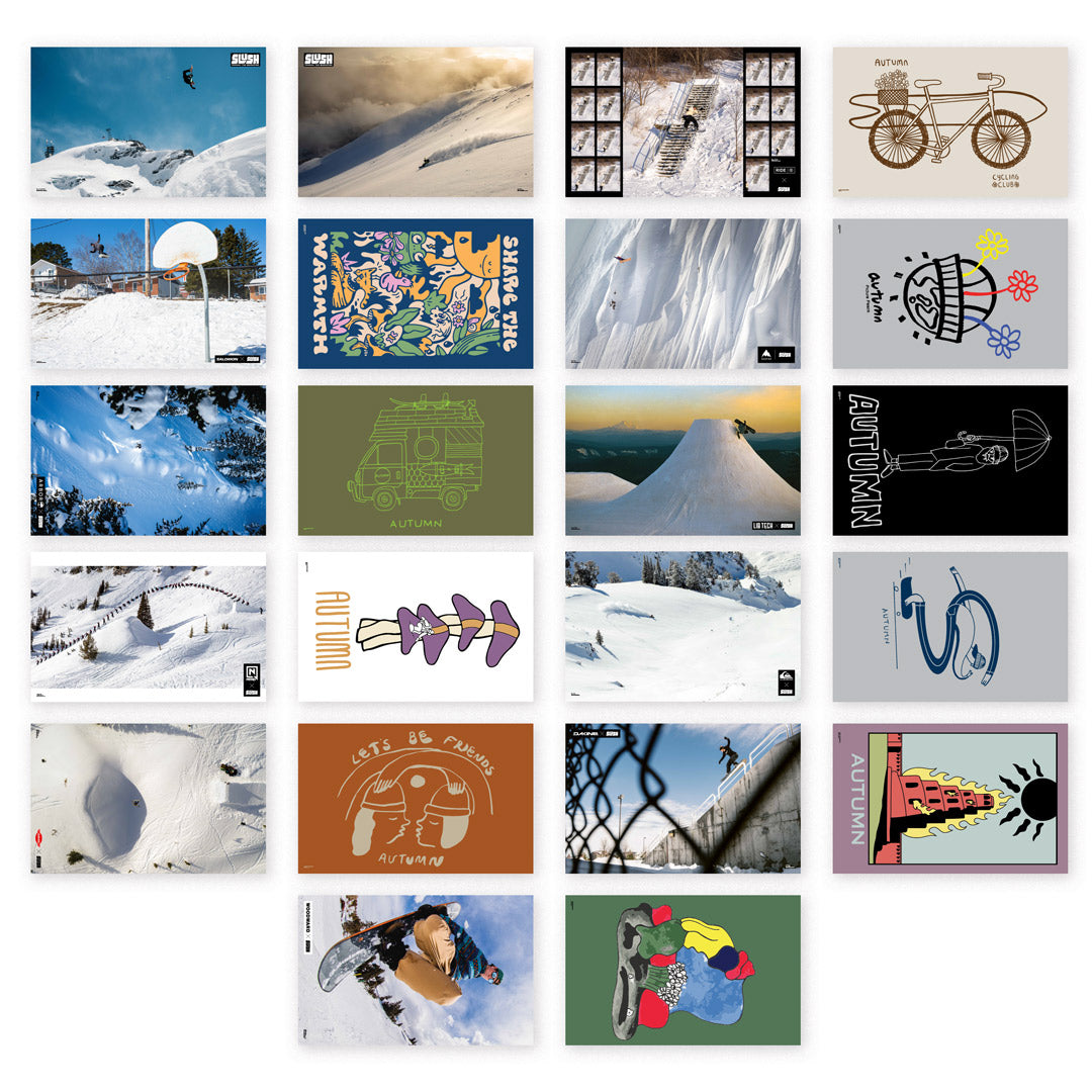 SLUSH 44-PAGE POSTER BOOK – Slush Magazine
